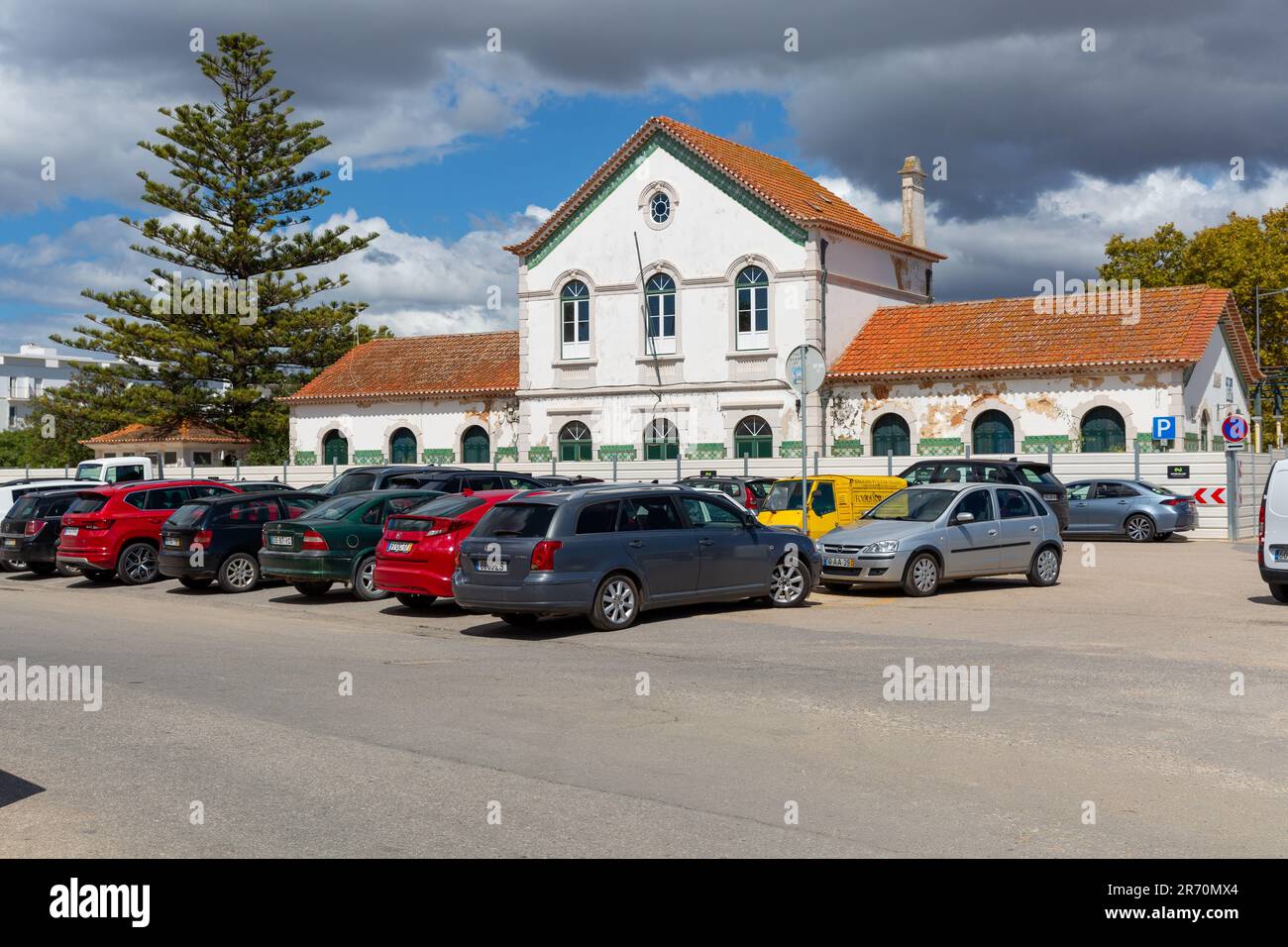 Lagos town centre, Portugal Stock Photo - Alamy