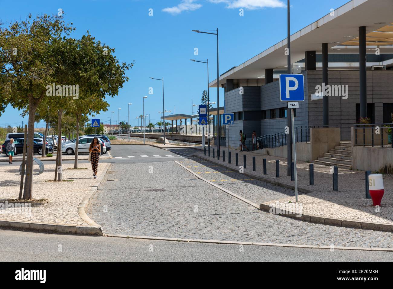 Lagos town centre, Portugal Stock Photo - Alamy