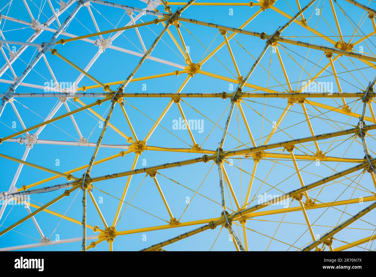 Amusement park ride construction bright hi-res stock photography and ...