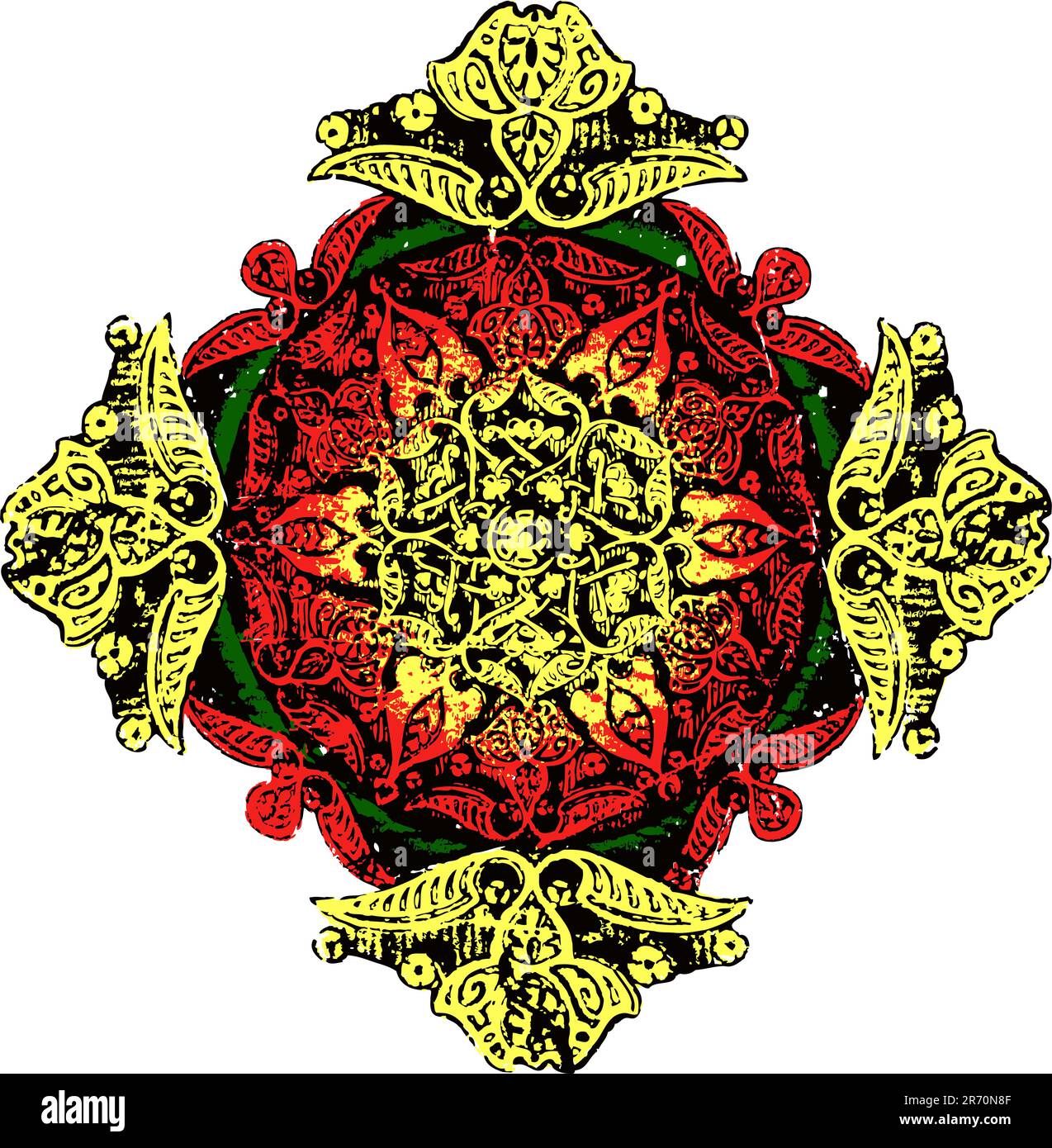 Indian Floral Emblem Stock Vector Image Art Alamy indian-floral-emblem-stock-vector-image-art-alamy