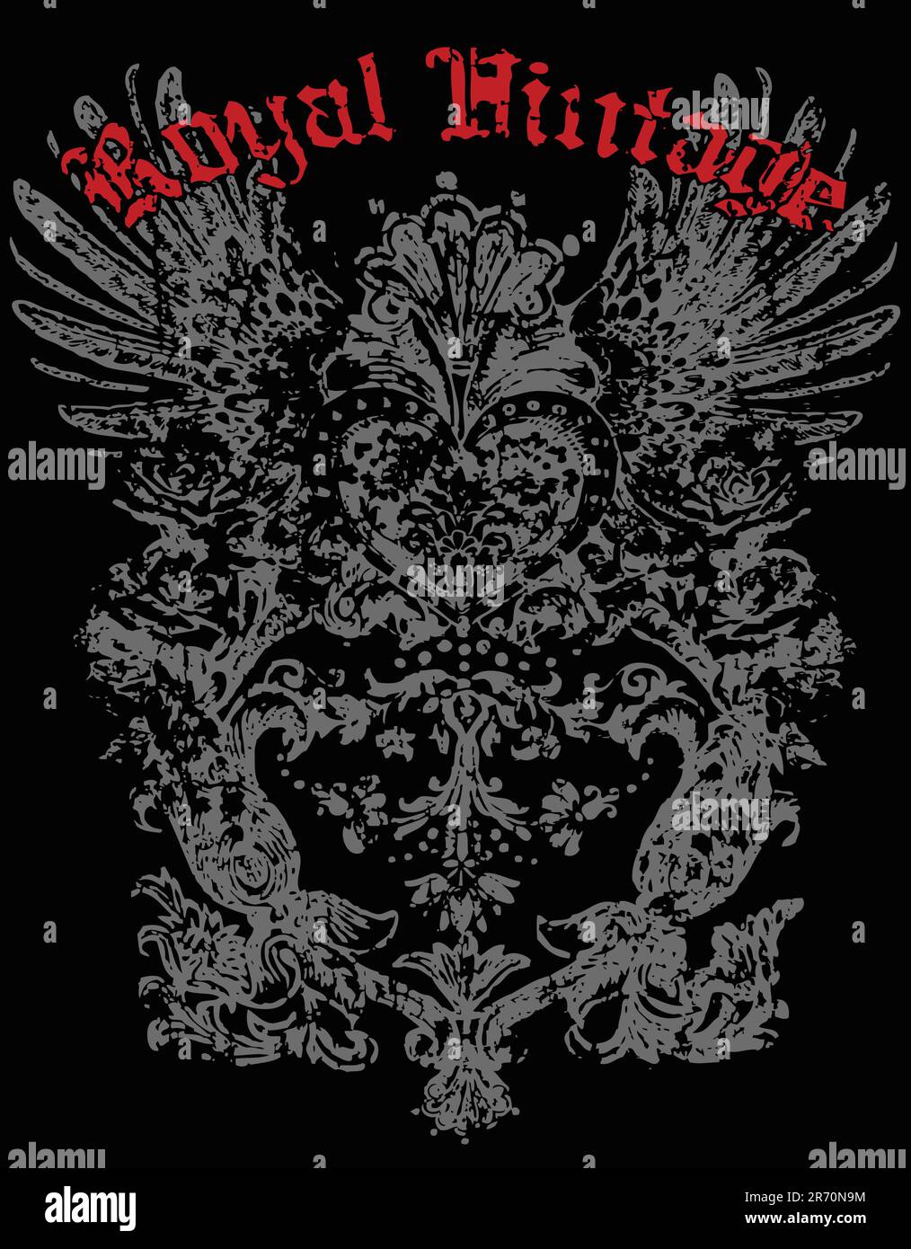 royal element emblem Stock Vector Image & Art - Alamy