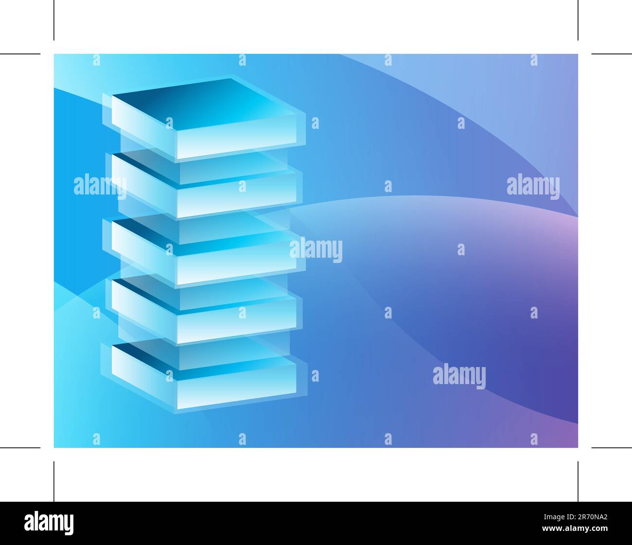 An image of a presentation background - business data Stock Vector ...