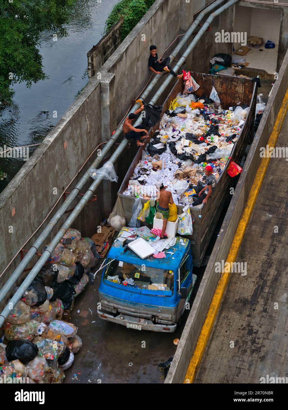 Garbage collector segregates the garbage from useful to just a waste ...