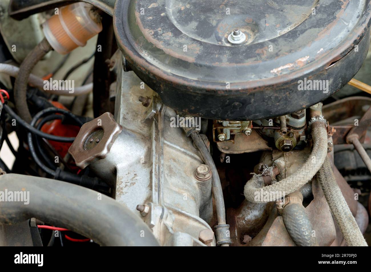 maintenance of an old automobile car, replacements of some car ...