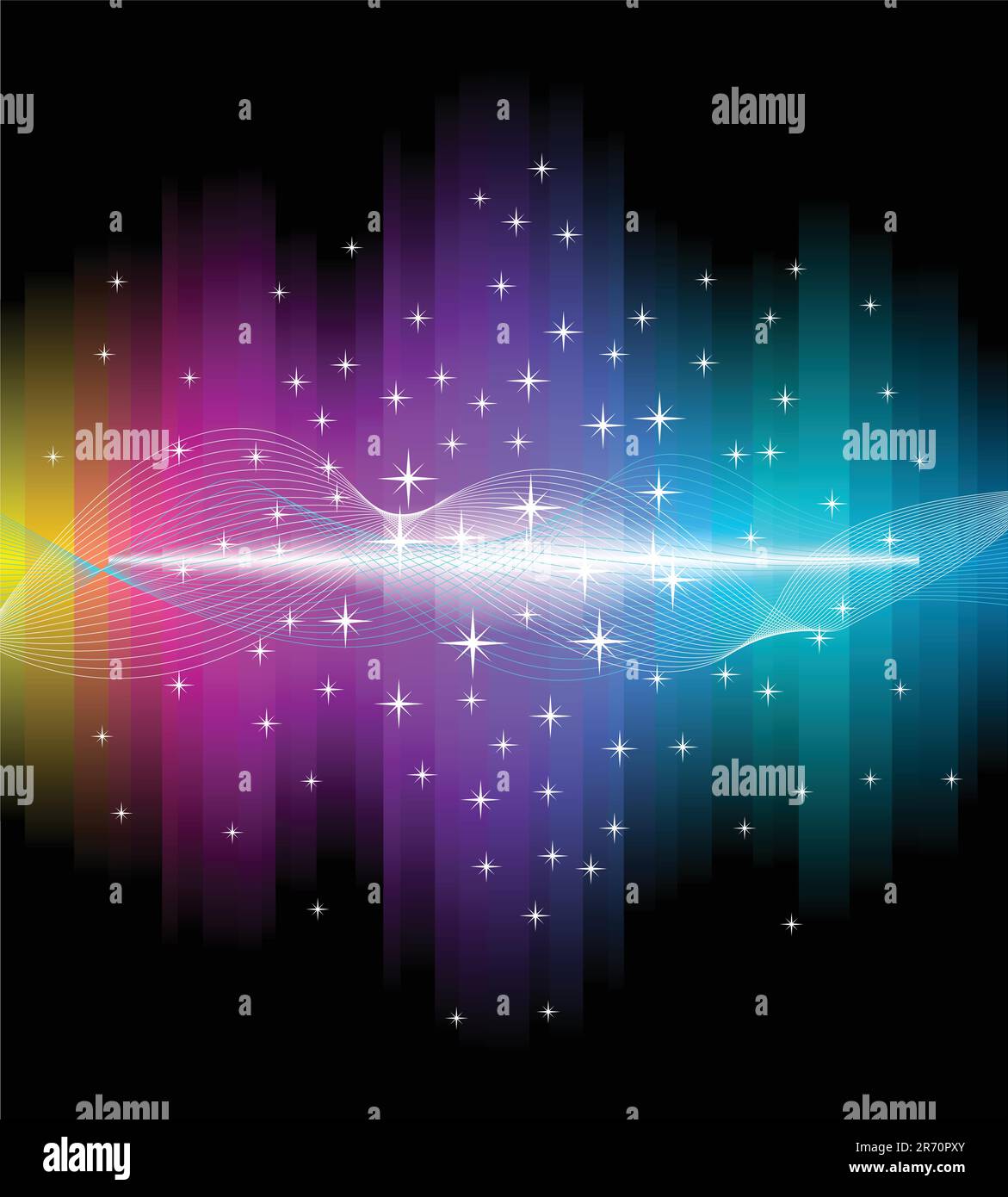 Electric light effect background. Beautiful vector illustration Stock ...