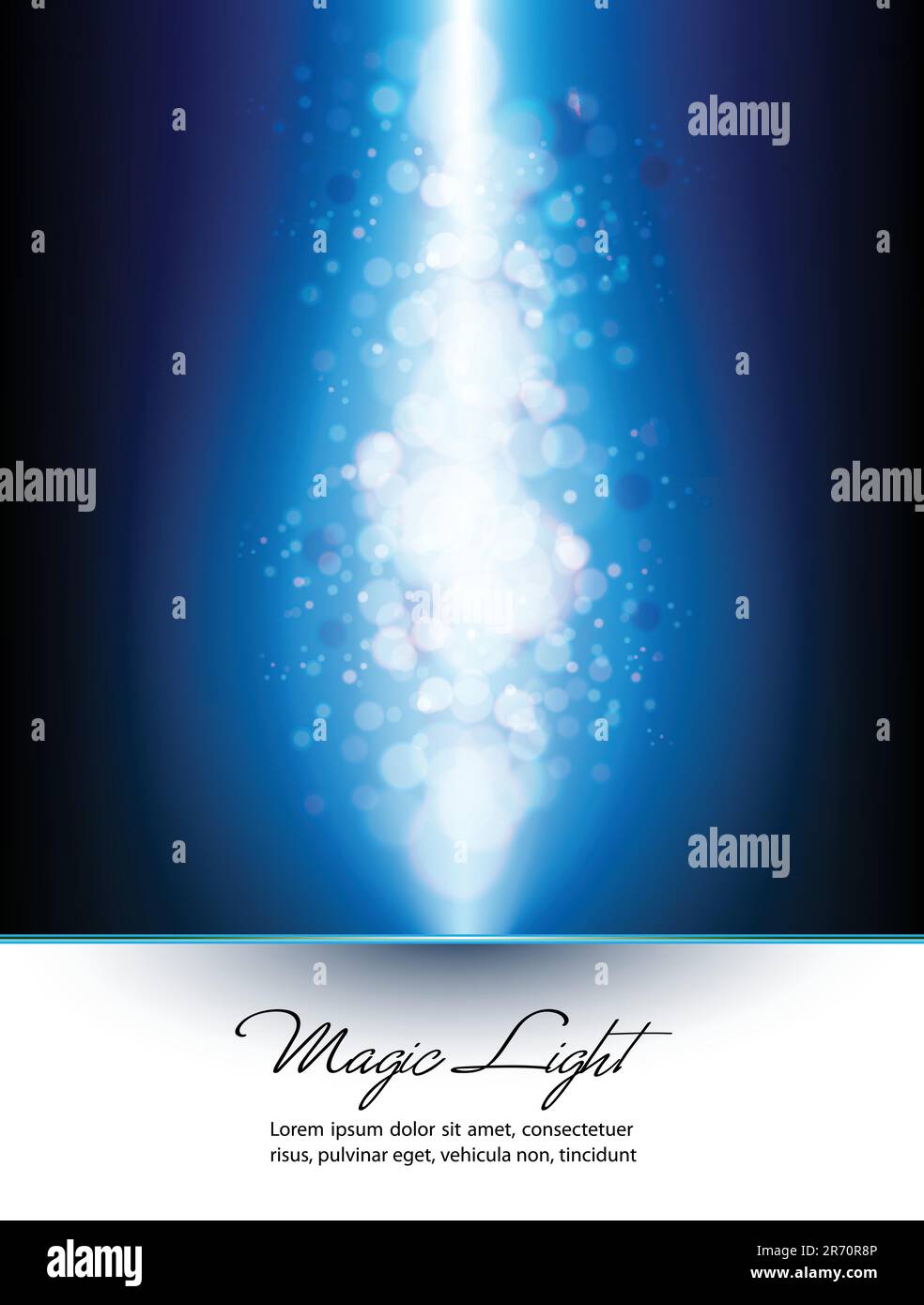Magical Lights - Abstract Colorful Vector Background Design Stock ...