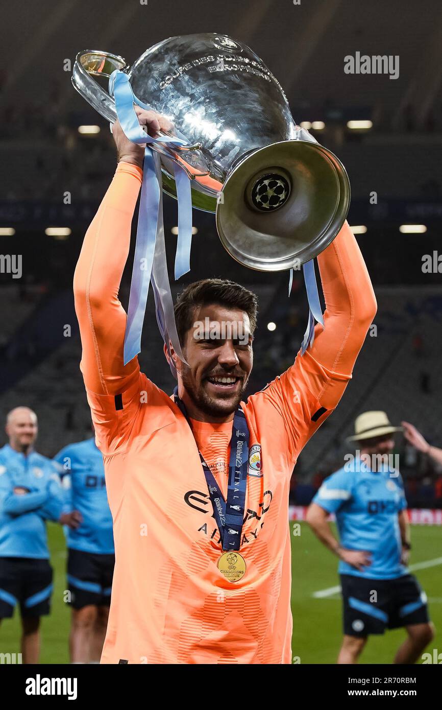 Istanbul, Turkey. 10th June, 2023. Stefan Ortega of Manchester City ...