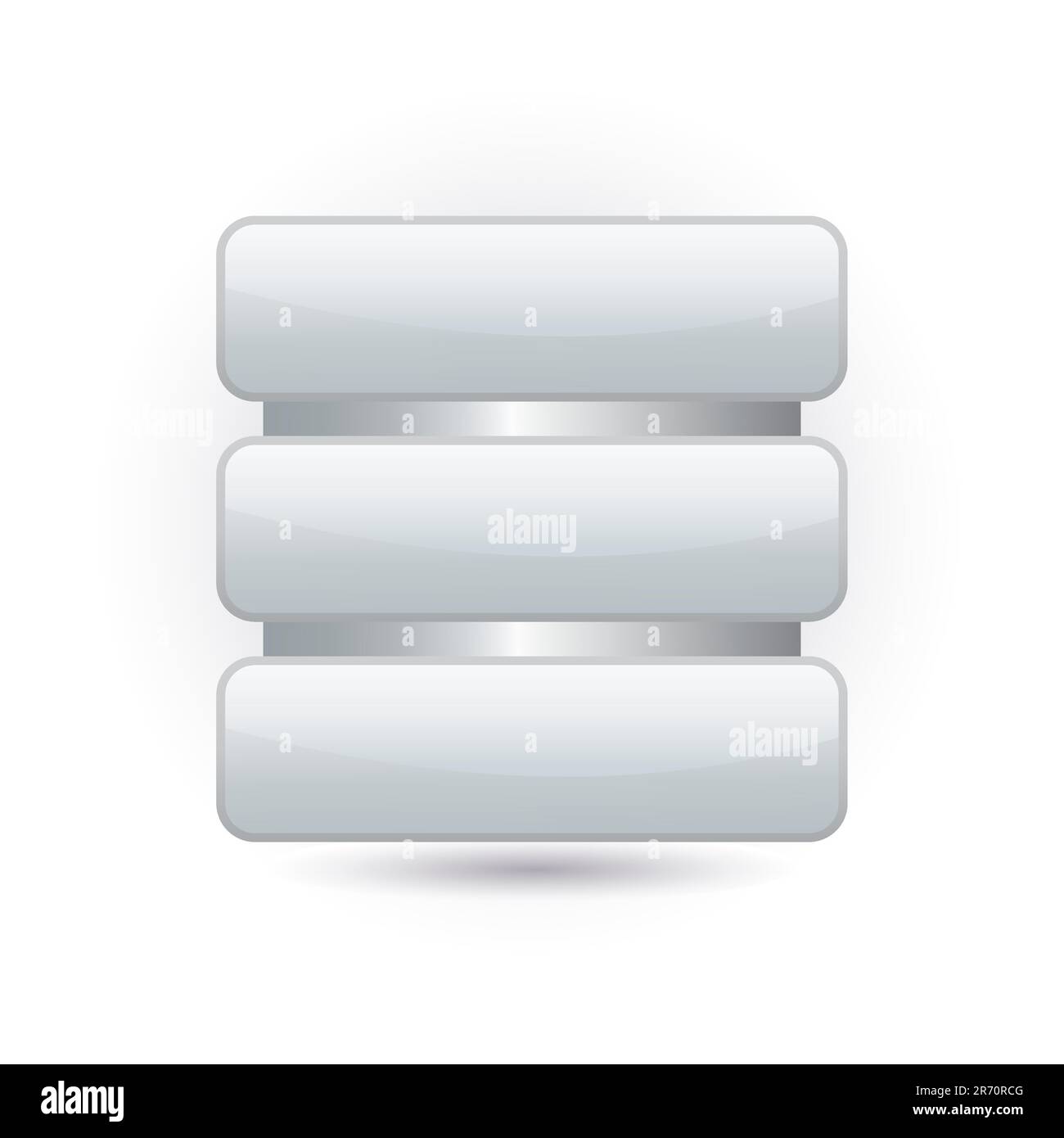 Database icon Stock Vector Images - Alamy