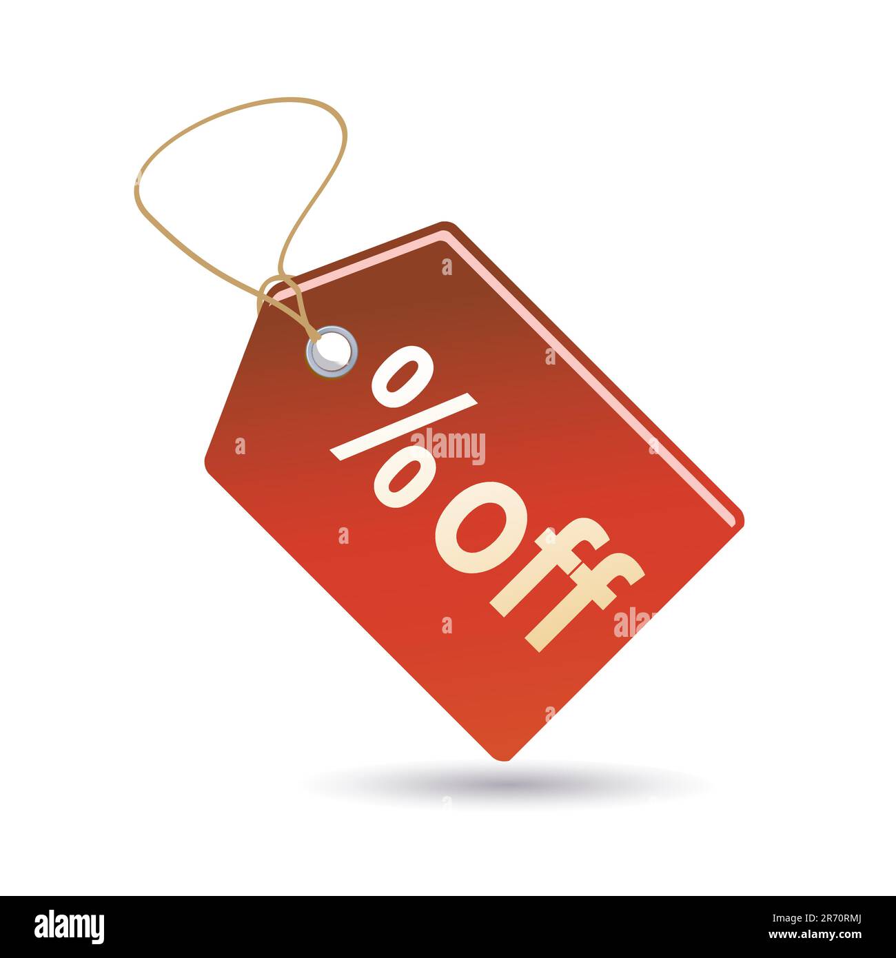 red discount icon Stock Vector Image & Art - Alamy