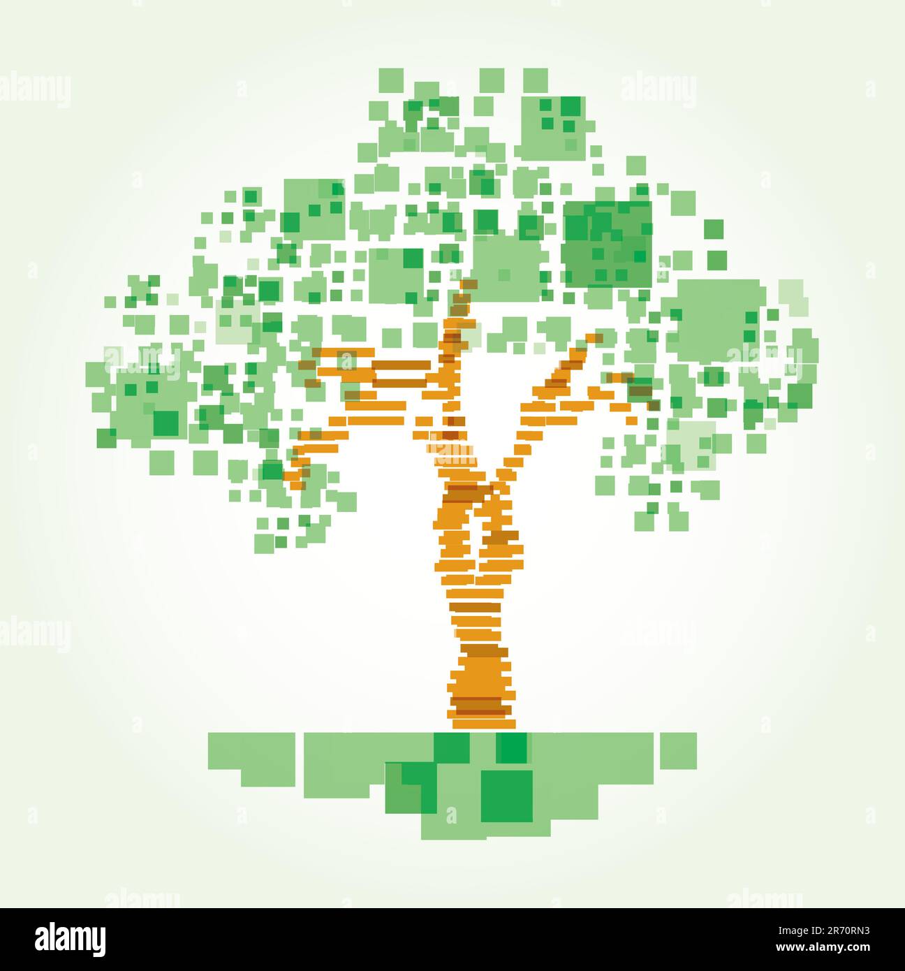 Tree abstract vector illustration Stock Vector Image & Art - Alamy