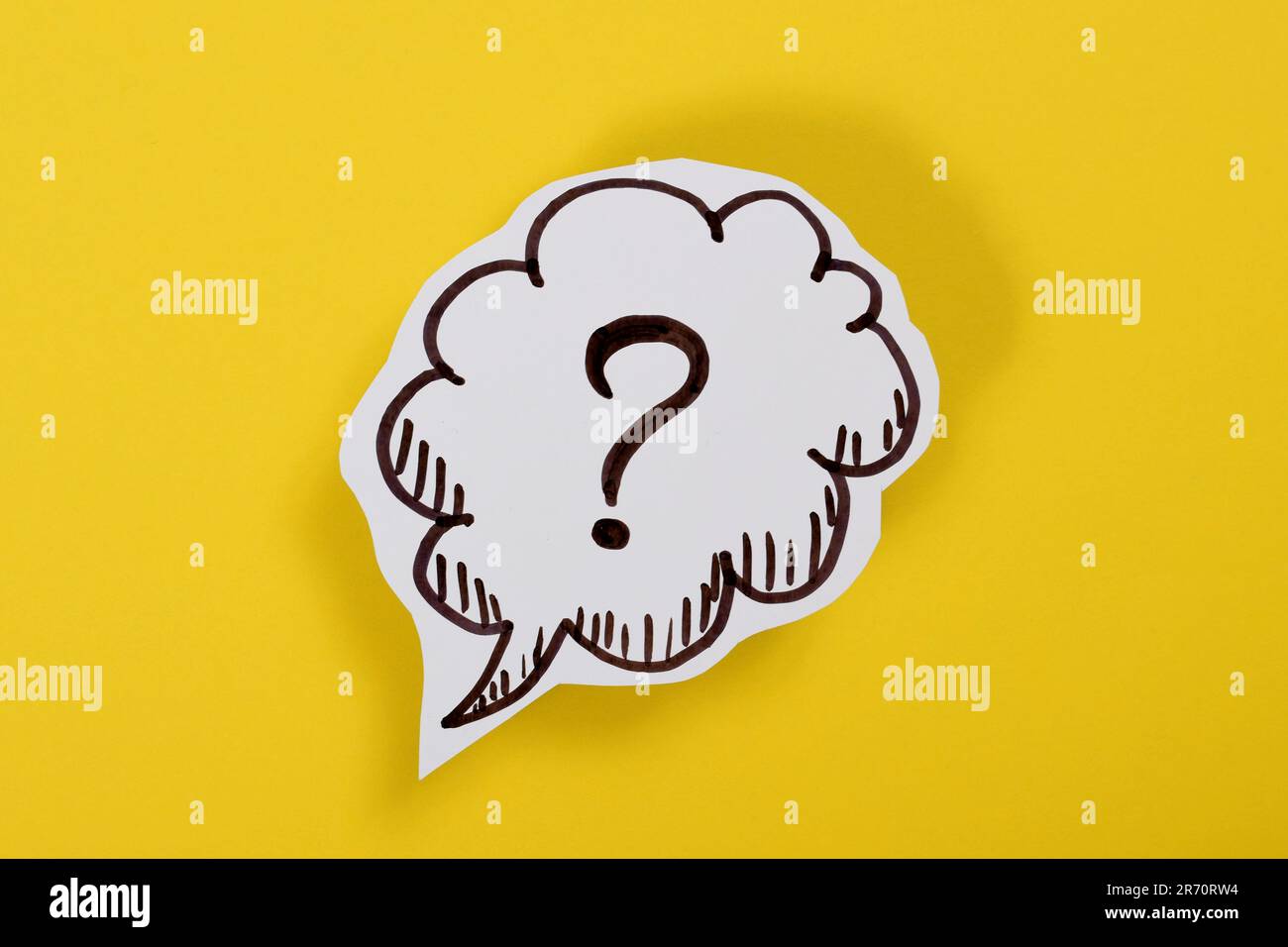 Faq question answer bubble hi-res stock photography and images - Alamy