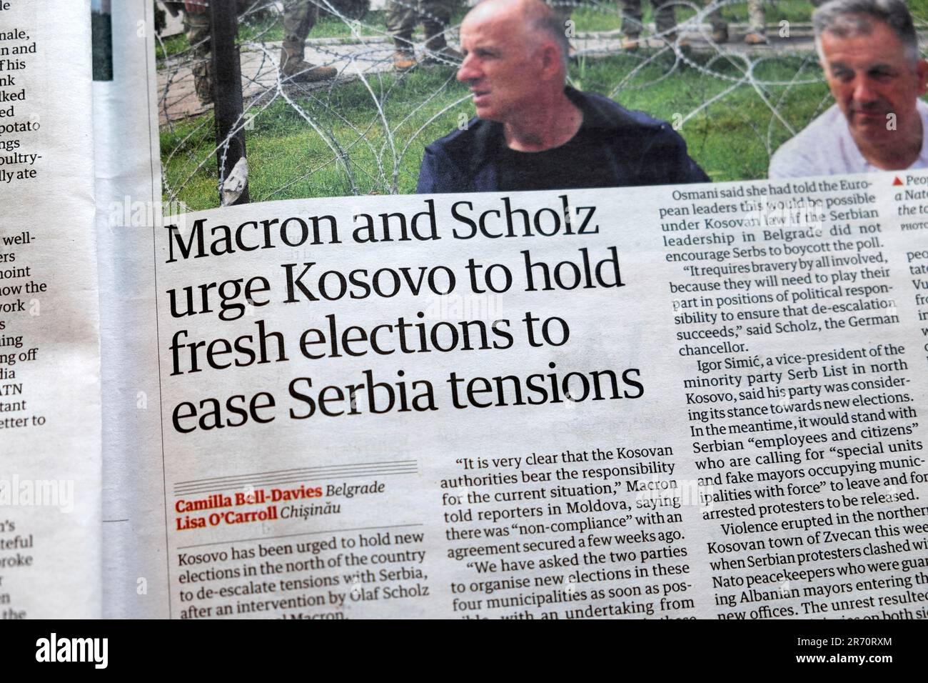 Emmanuel macron june 2023 hi-res stock photography and images - Alamy