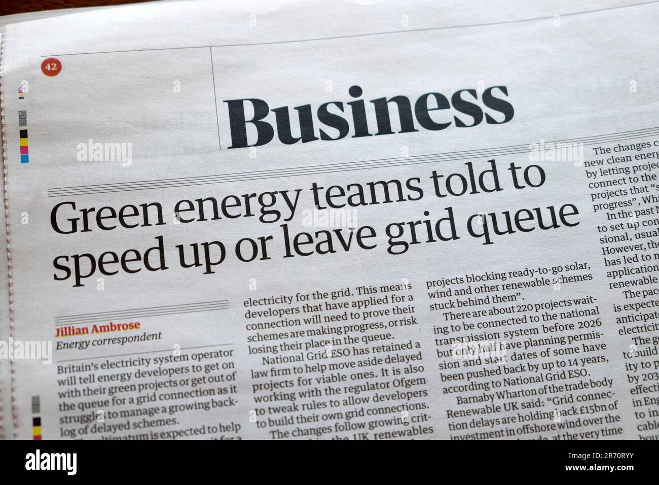 'Green energy teams told to speed up or leave grid queue' Guardian ...