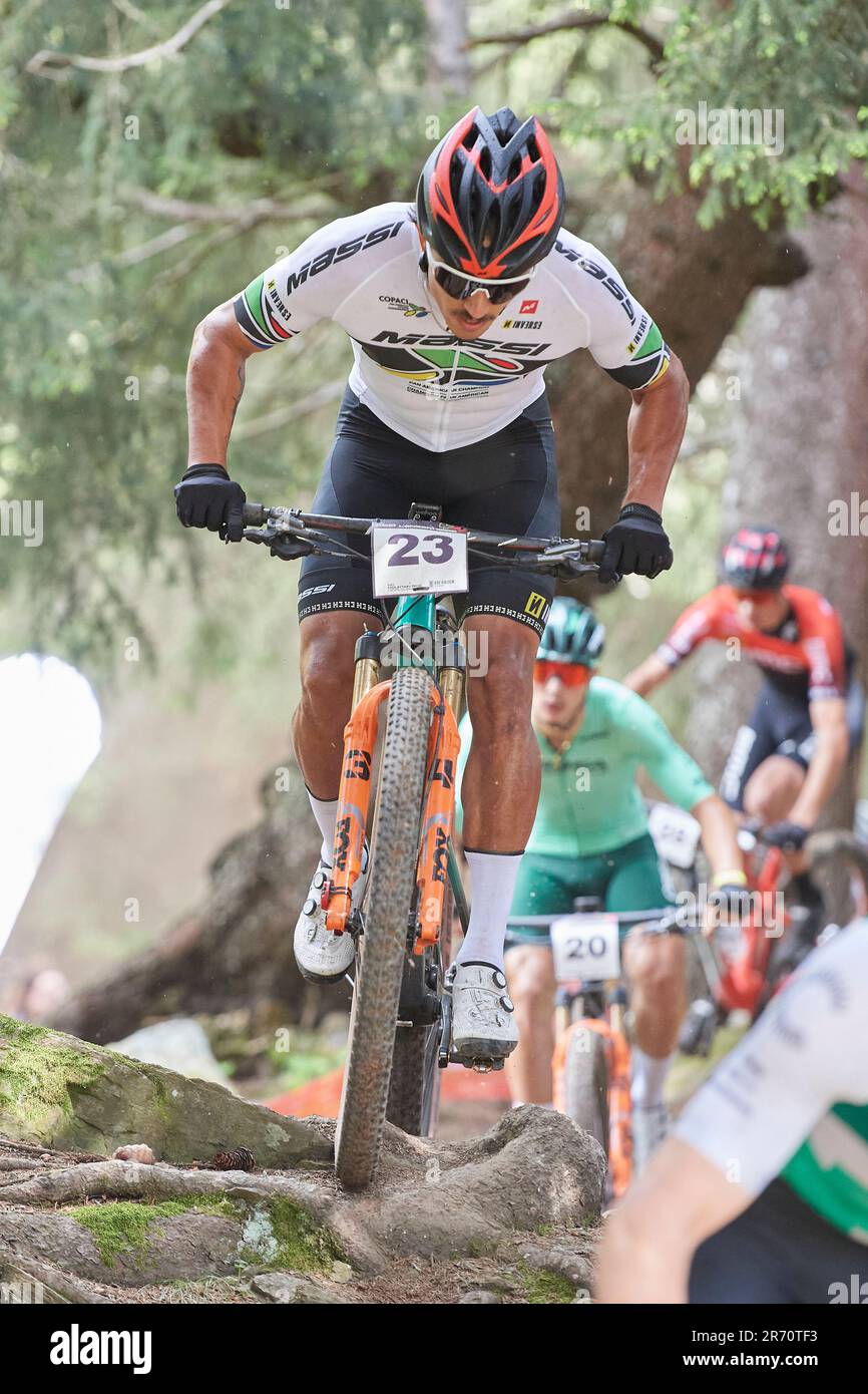 Lenzerheide, Schweiz. 11. Juni 2023. ULLOA AREVALO Jose Gerardo MASSI ...