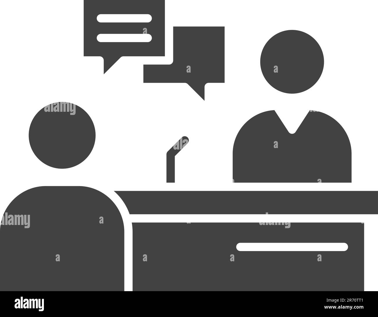 Interview icon vector image. Suitable for mobile application web application and print media ...