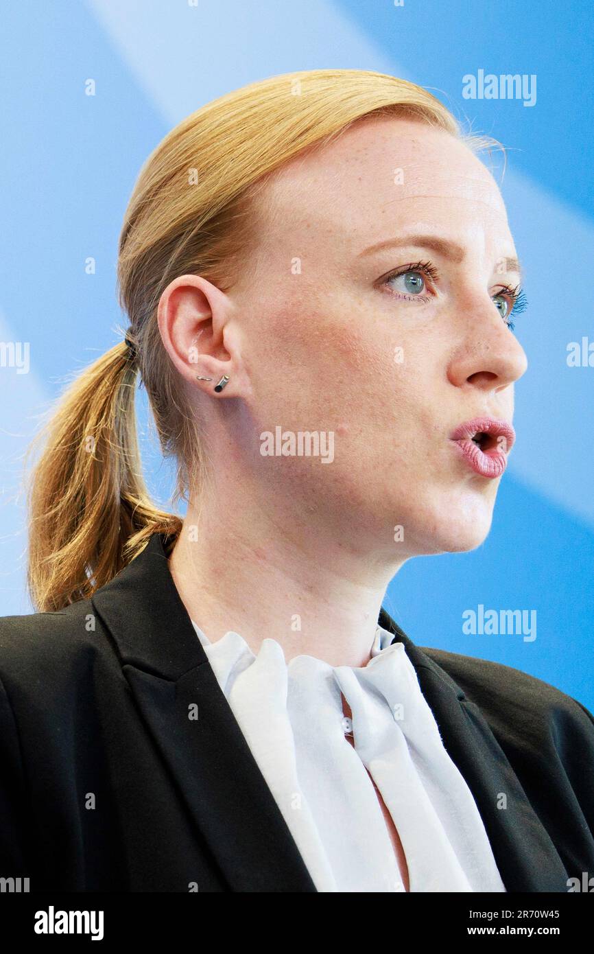 Berlin, Germany. 12th June, 2023. Ariane Kari, the federal government's ...