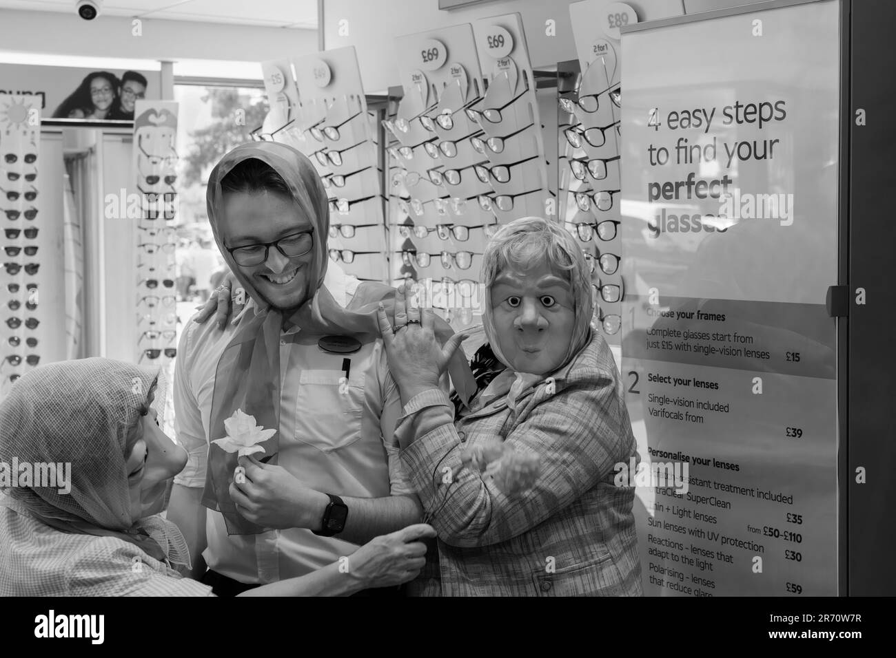 Crimplene crusaders hi-res stock photography and images - Alamy