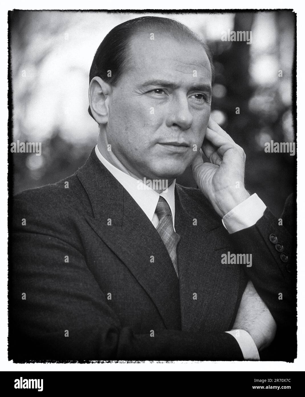 FILE: Silvio Berlusconi 1936-2023 Silvio Berlusconi for the launch of ...