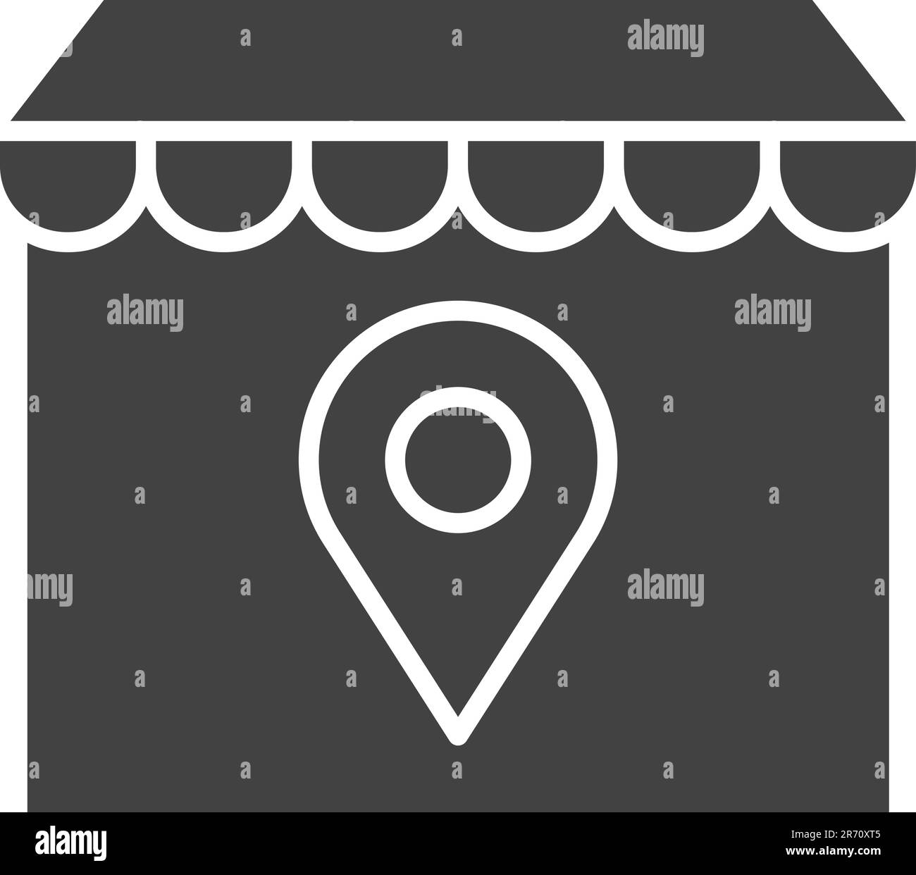 Location Pin icon vector image. Suitable for mobile application web application and print media ...