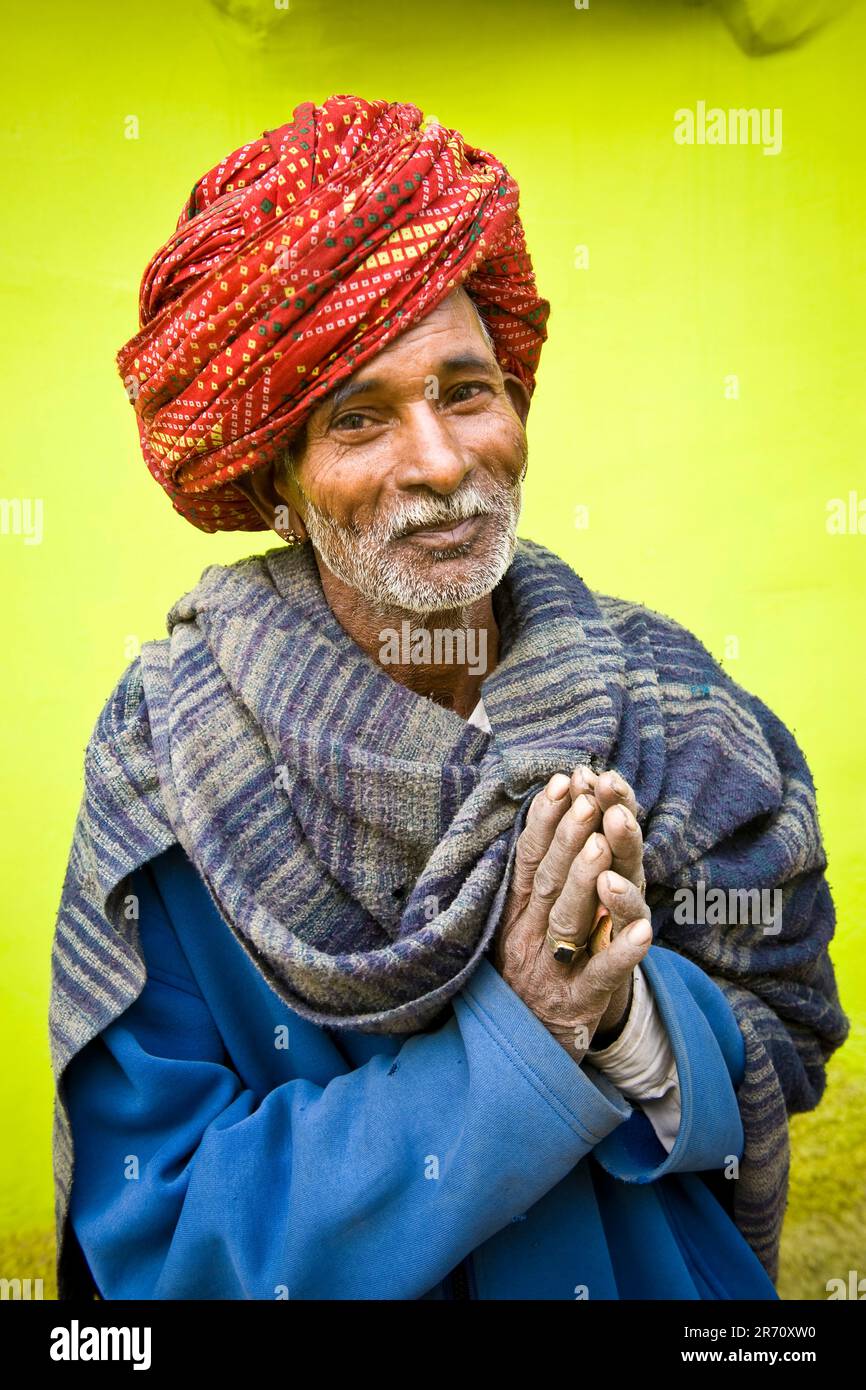 India. Rajasthan. Pushkar. portrait Stock Photo - Alamy