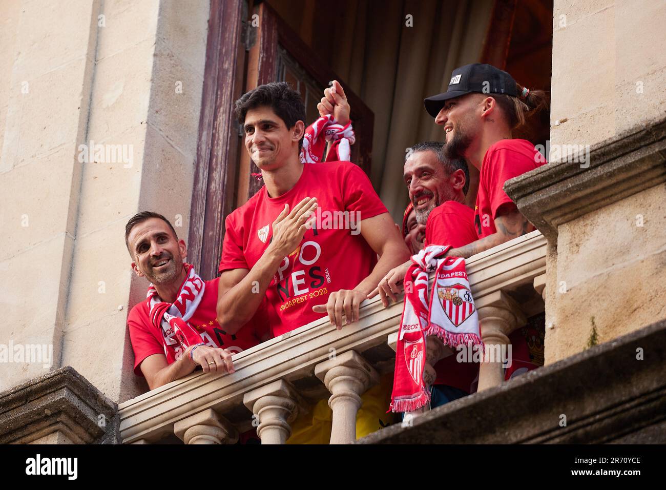 Seville, Spain. 01st, June 2023. Goalkeeper Bono of Sevilla FC seen in ...