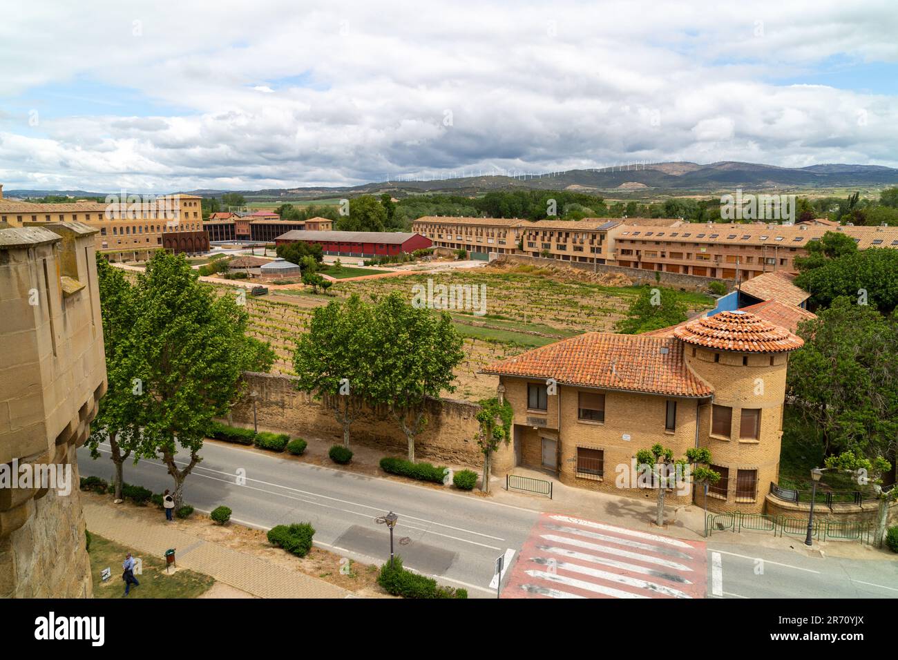 Royal Palace of Olite, Olite Navarre Spain Stock Photo - Alamy
