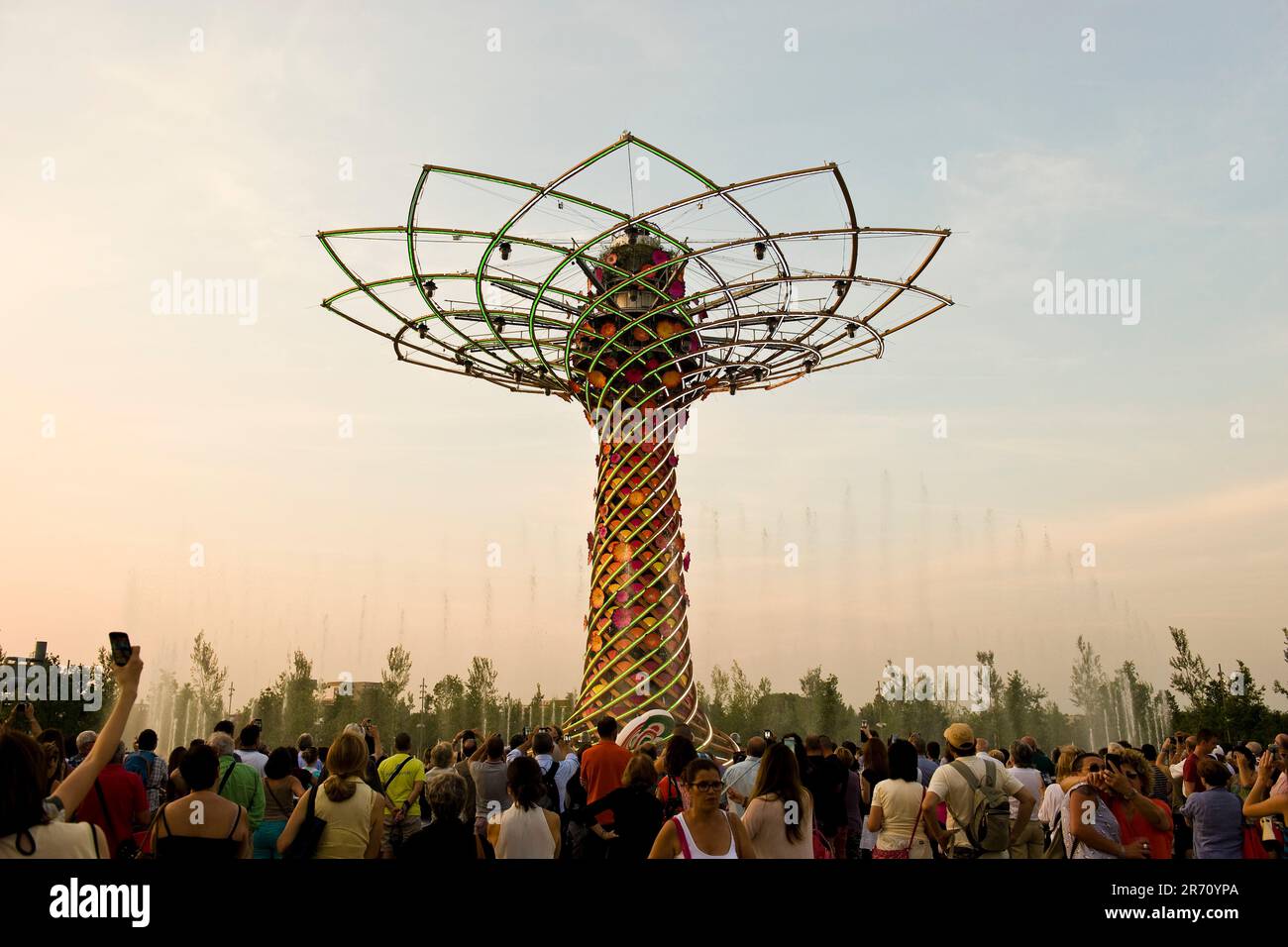 Tree of life. expo milano 2015 Stock Photo - Alamy