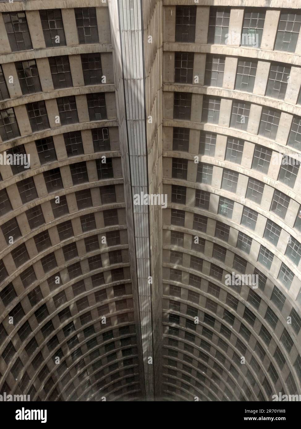 An aerial view of the Ponte Tower in Johannesburg, South Africa Stock ...