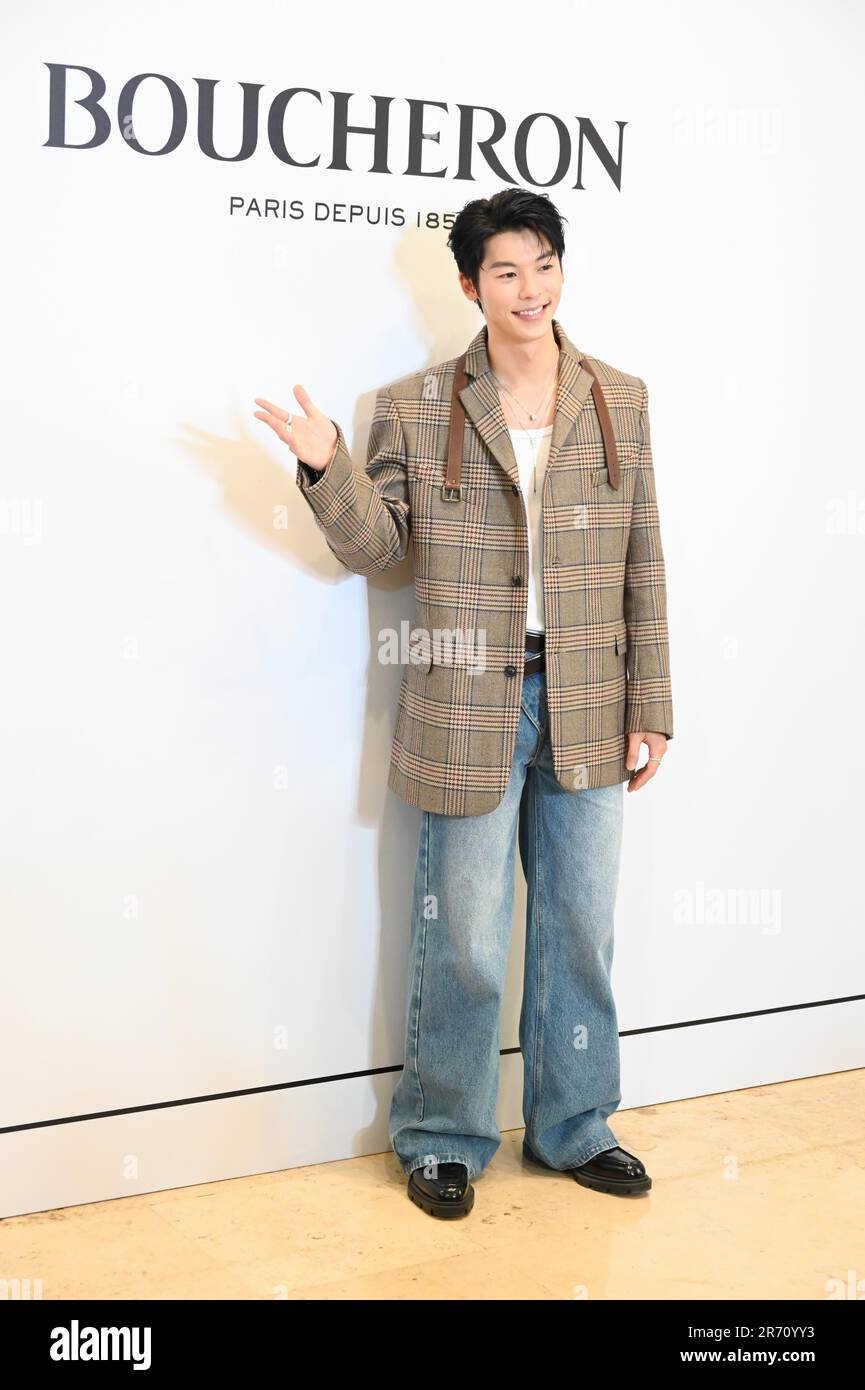 Taiwanese actor and singer Greg Hsu attends activity in Nanjing City ...