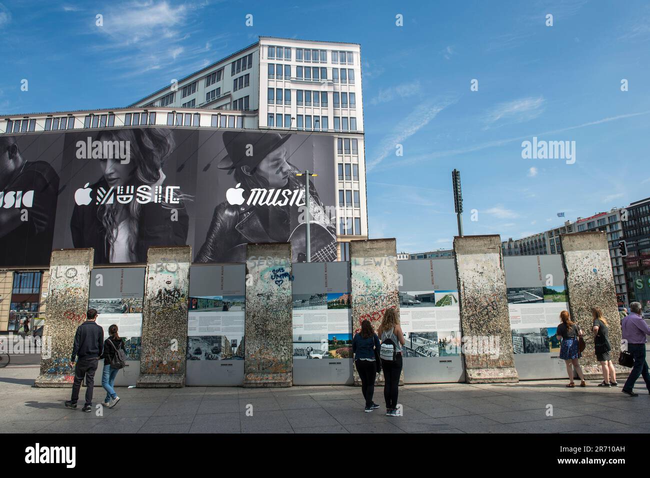Germany. Berlin. Potsdamer Platz. Berlin's Wall Stock Photo - Alamy