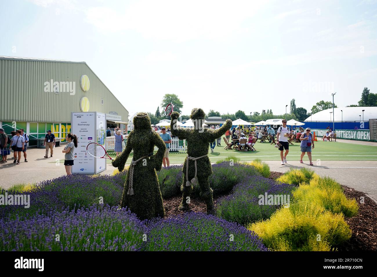 A general view during day one of the Rothesay Open 2023 at the ...