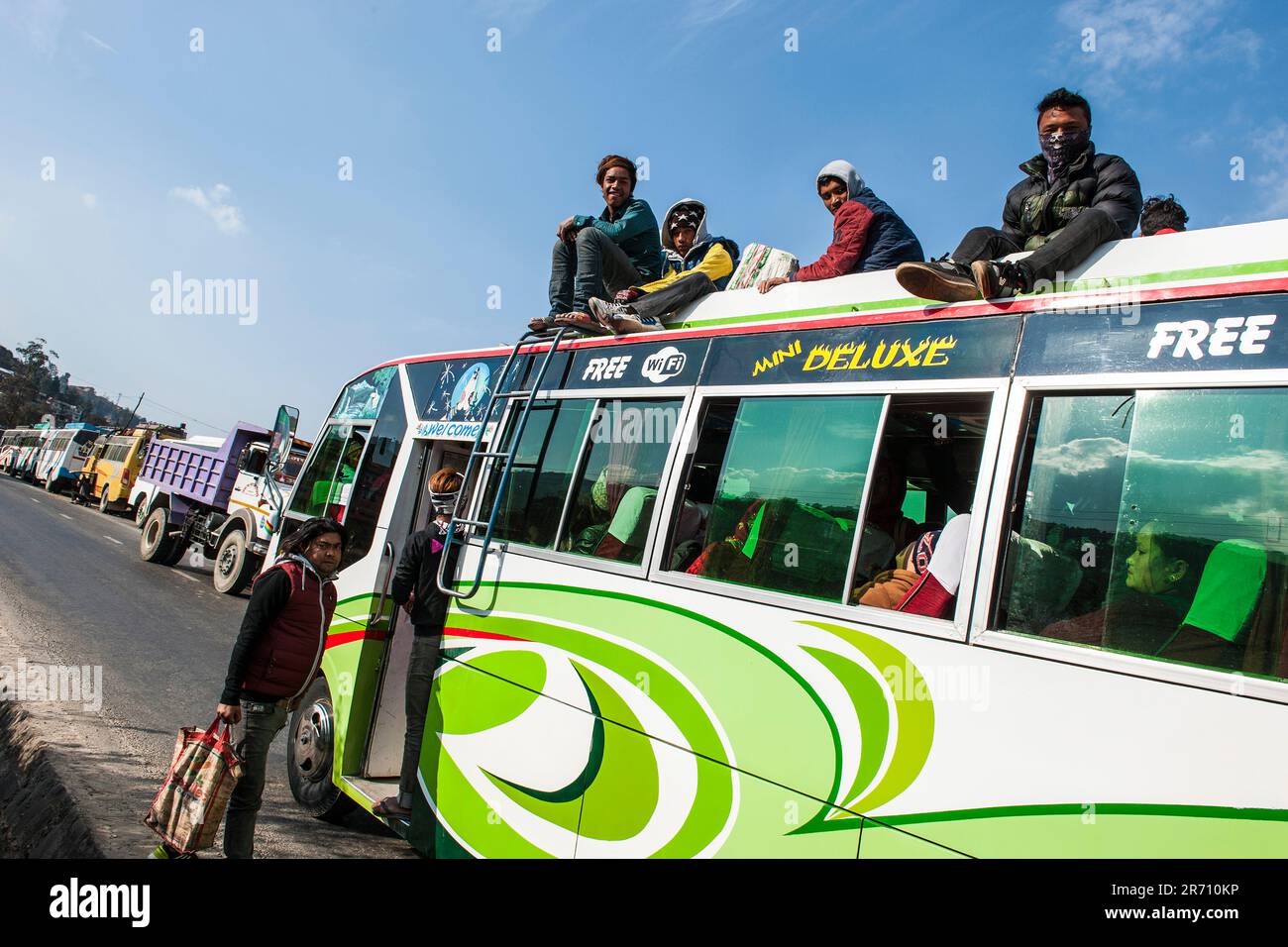 Public transport nepal hi-res stock photography and images - Alamy