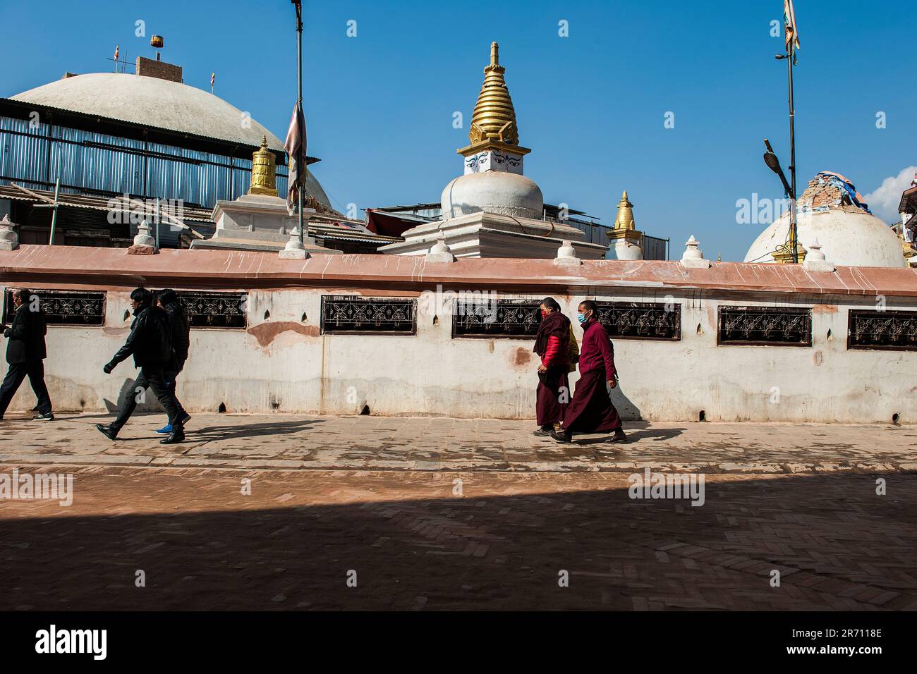 Nepal. Bouddhnath. daily life Stock Photo - Alamy
