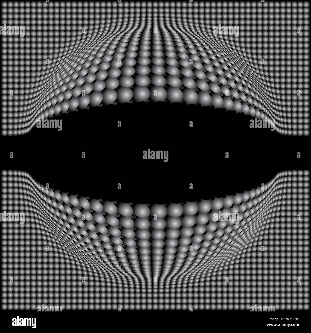 Spherical space Stock Vector Images - Alamy