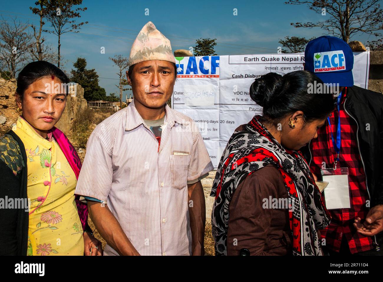Nepal. Nuwakot district. one year after the earthquake. humanitarian ...