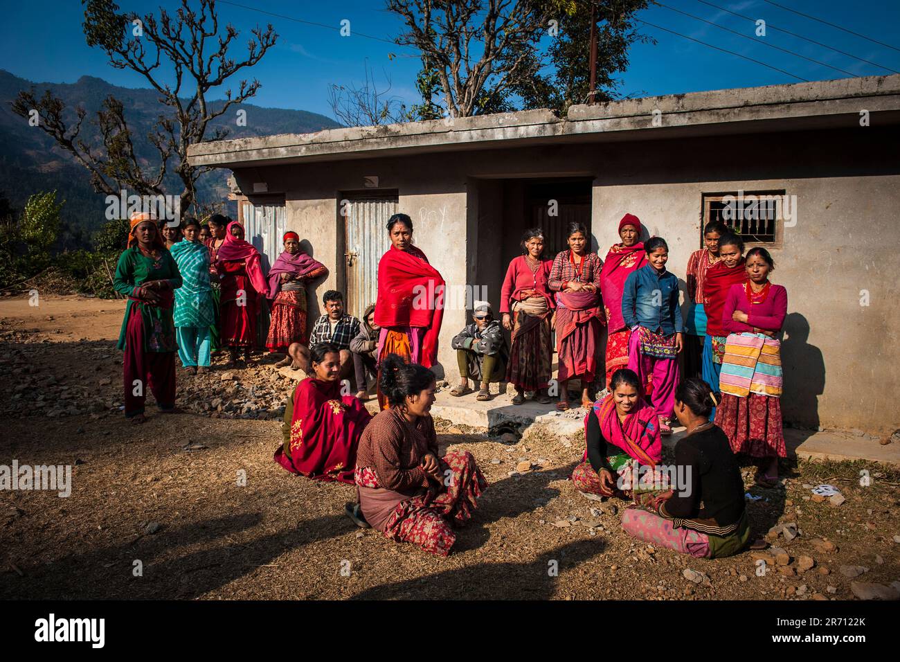 Nepal. Nuwakot district. one year after the earthquake. humanitarian ...