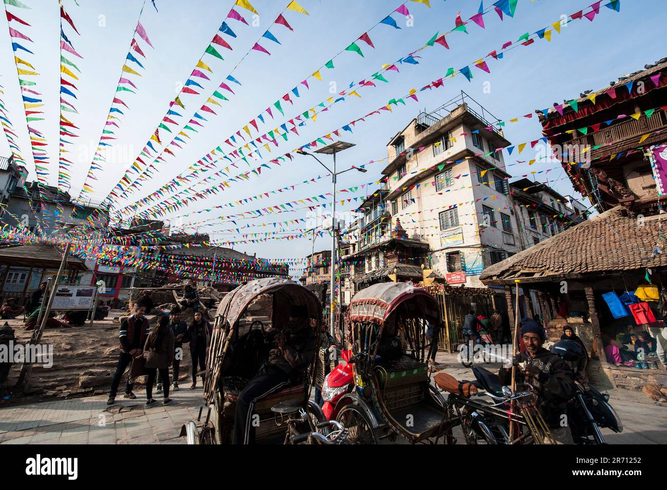 Nepal. Kathmandu. daily life Stock Photo - Alamy