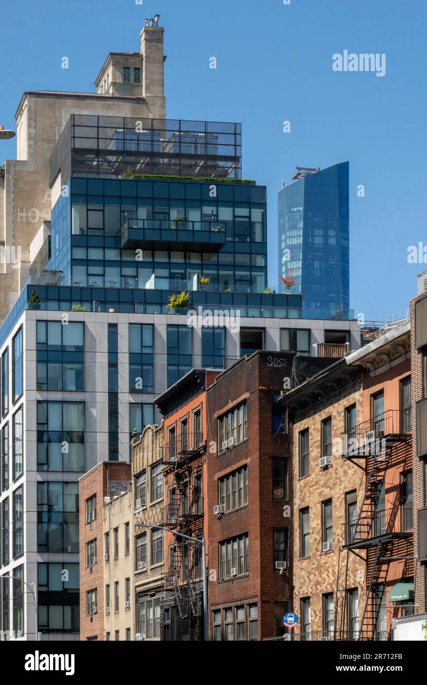 Contrasting architect of modern high-rises and brownstones in the nomad ...
