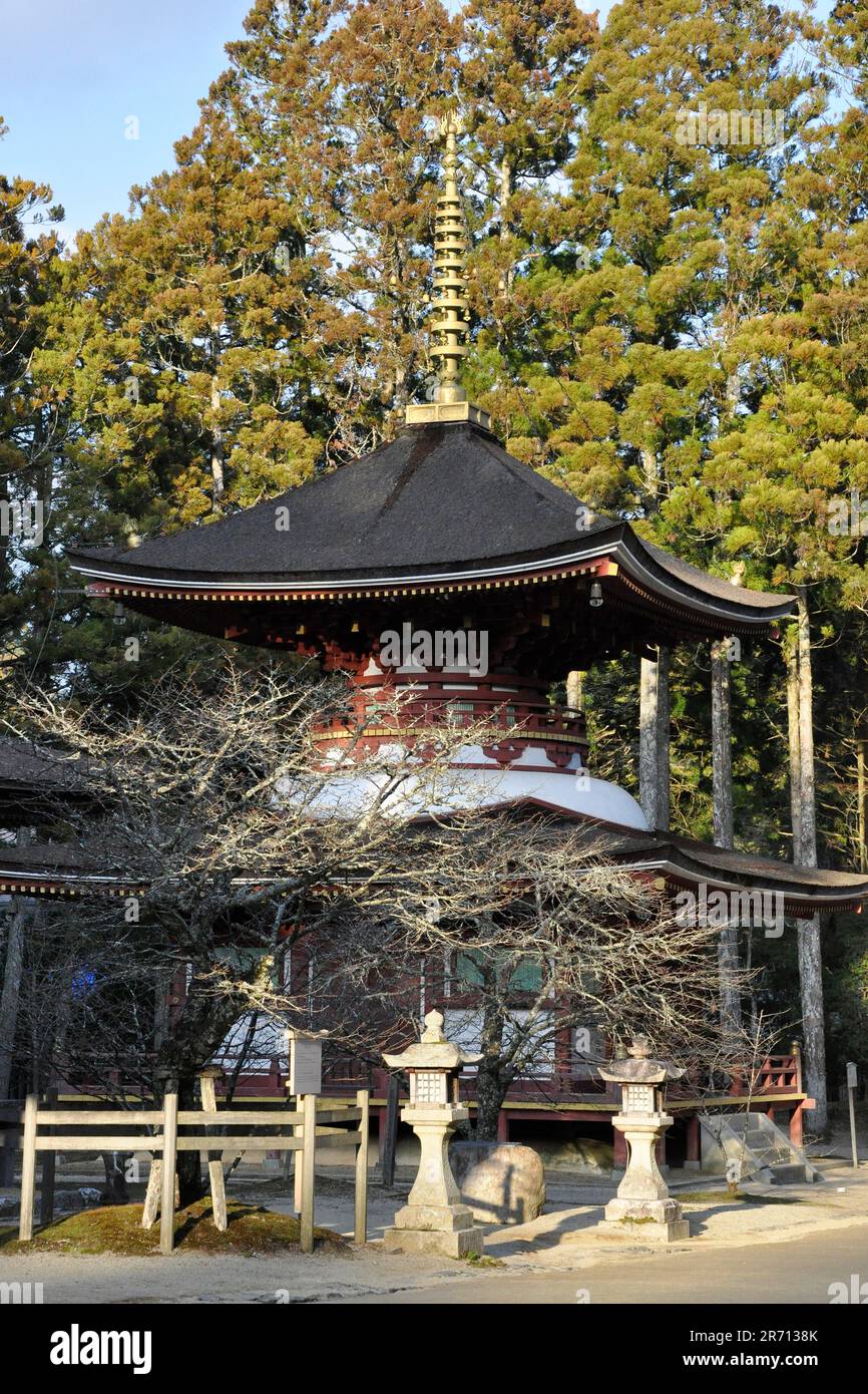 Japan. Koyasan. Koya mount. Kongobuji temple Stock Photo - Alamy