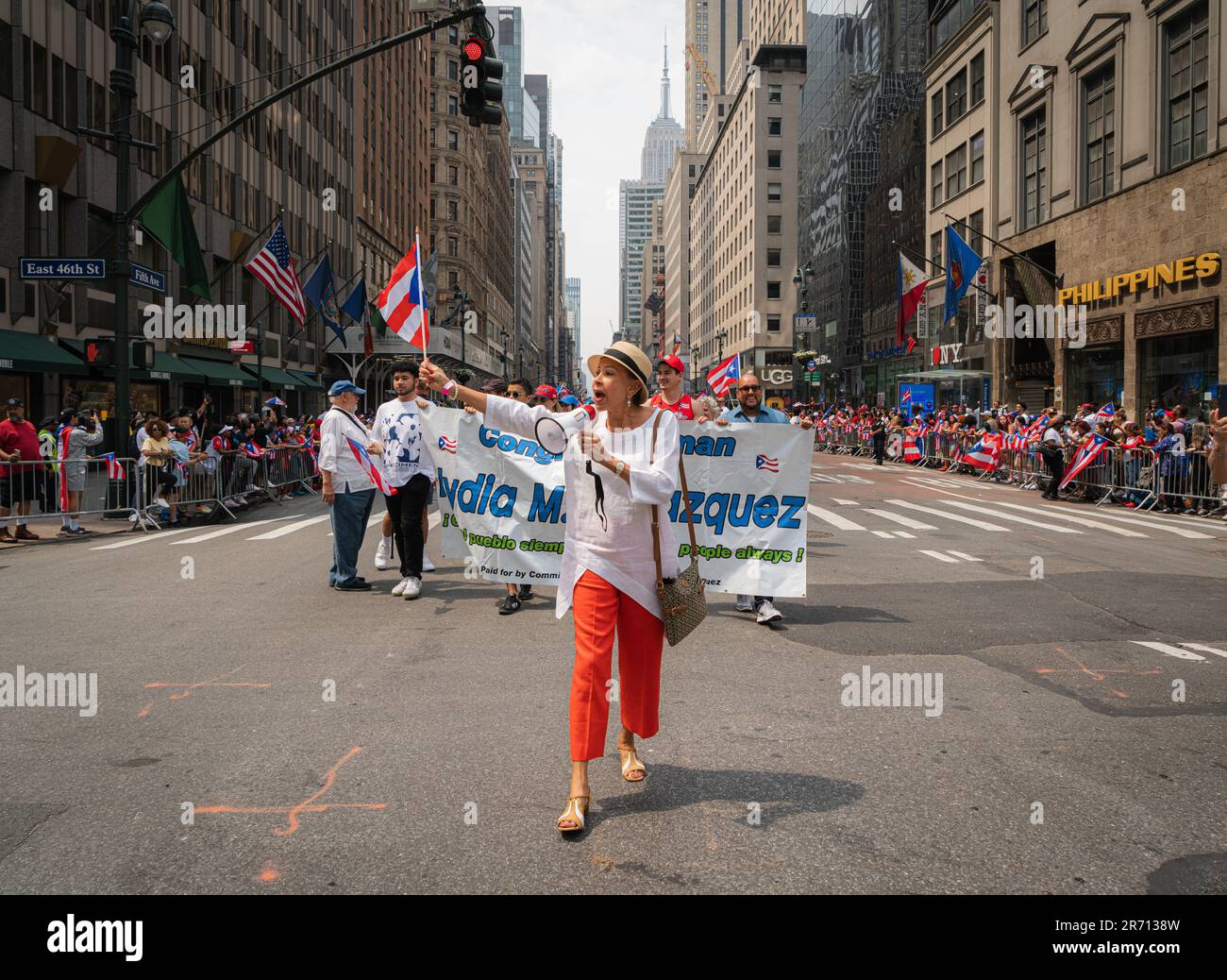 Nydia velázquez puerto rican parade hi-res stock photography and images ...