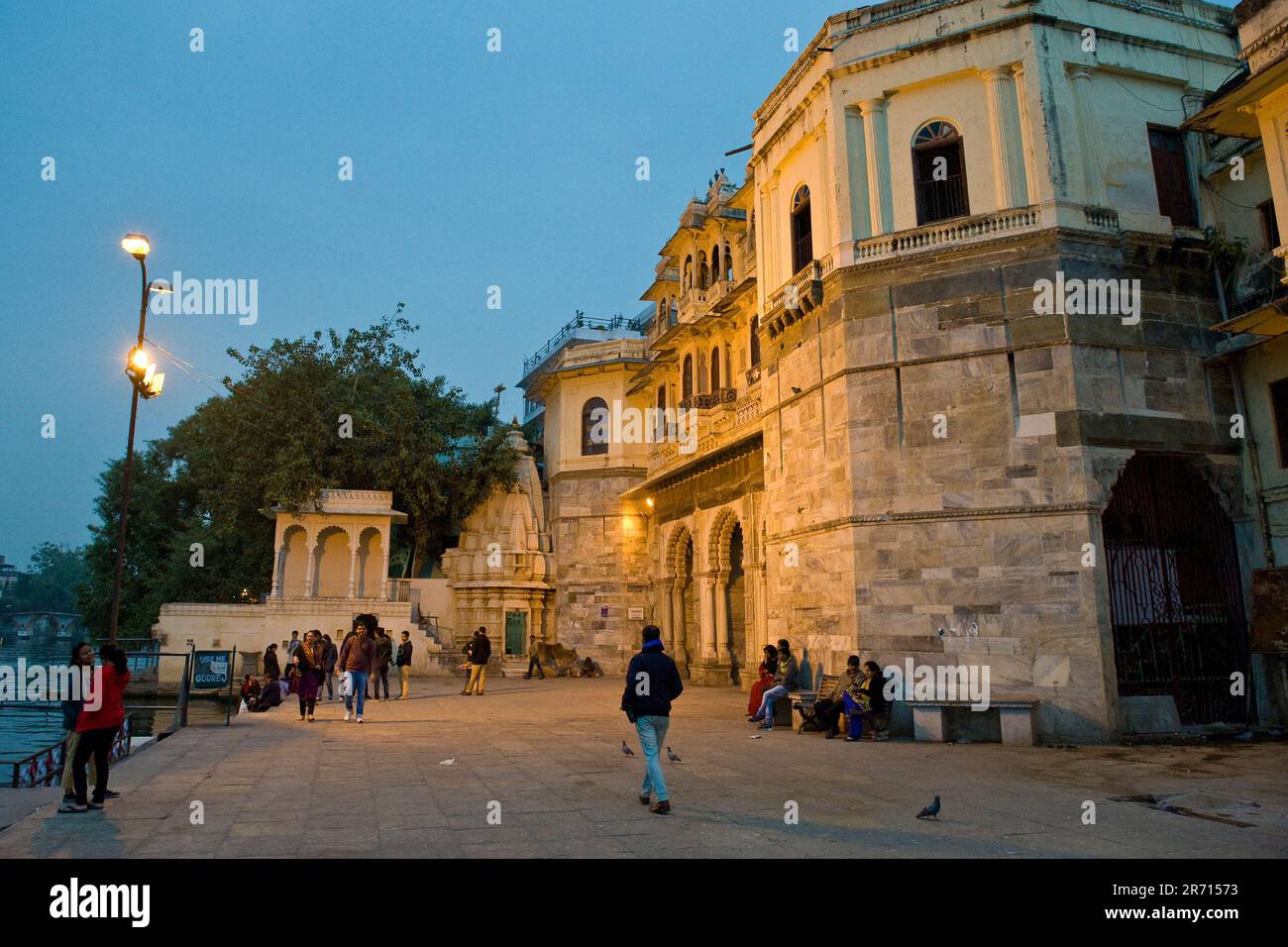 Old town. udaipur. Rajasthan Stock Photo - Alamy