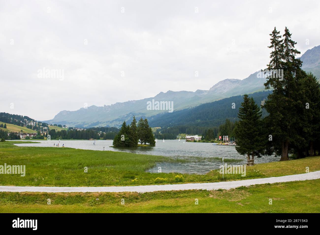 Switzerland. Grisons canton. Lenzerheide Stock Photo - Alamy