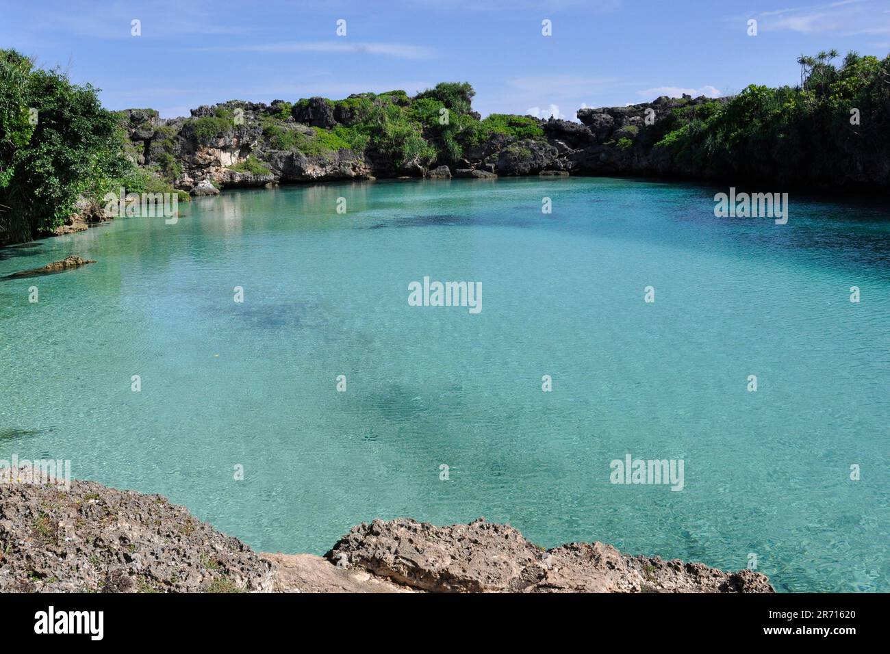 Indonesia. Sumba island. Waikuri secret pool Stock Photo - Alamy