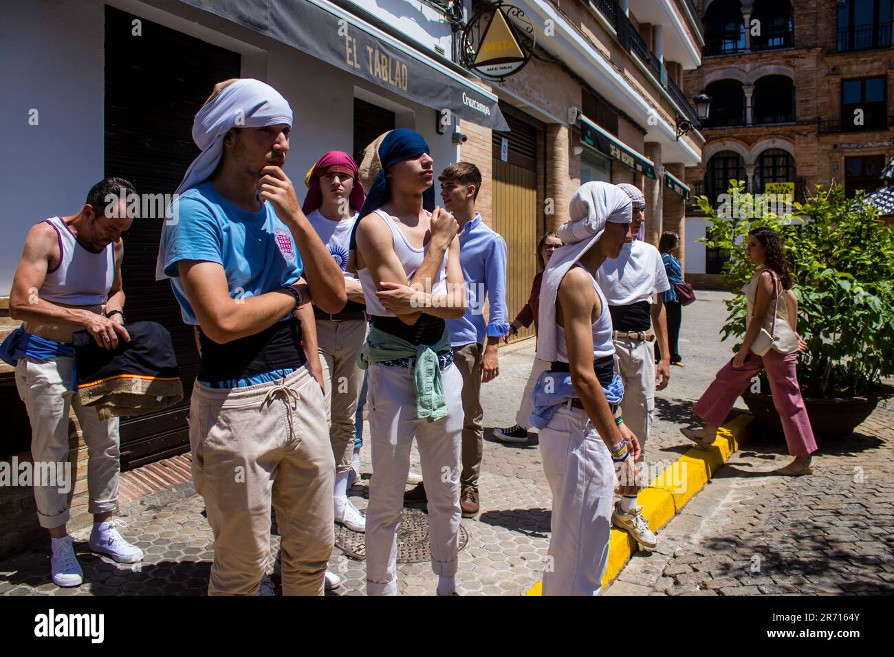Honorary citizen participating at the Corpus Christi procession, their ...