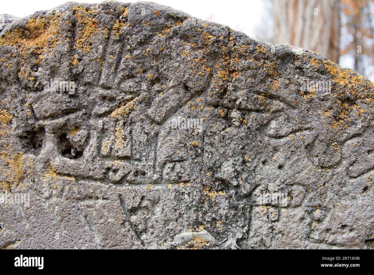 Arabic script on tombstone hi-res stock photography and images - Alamy