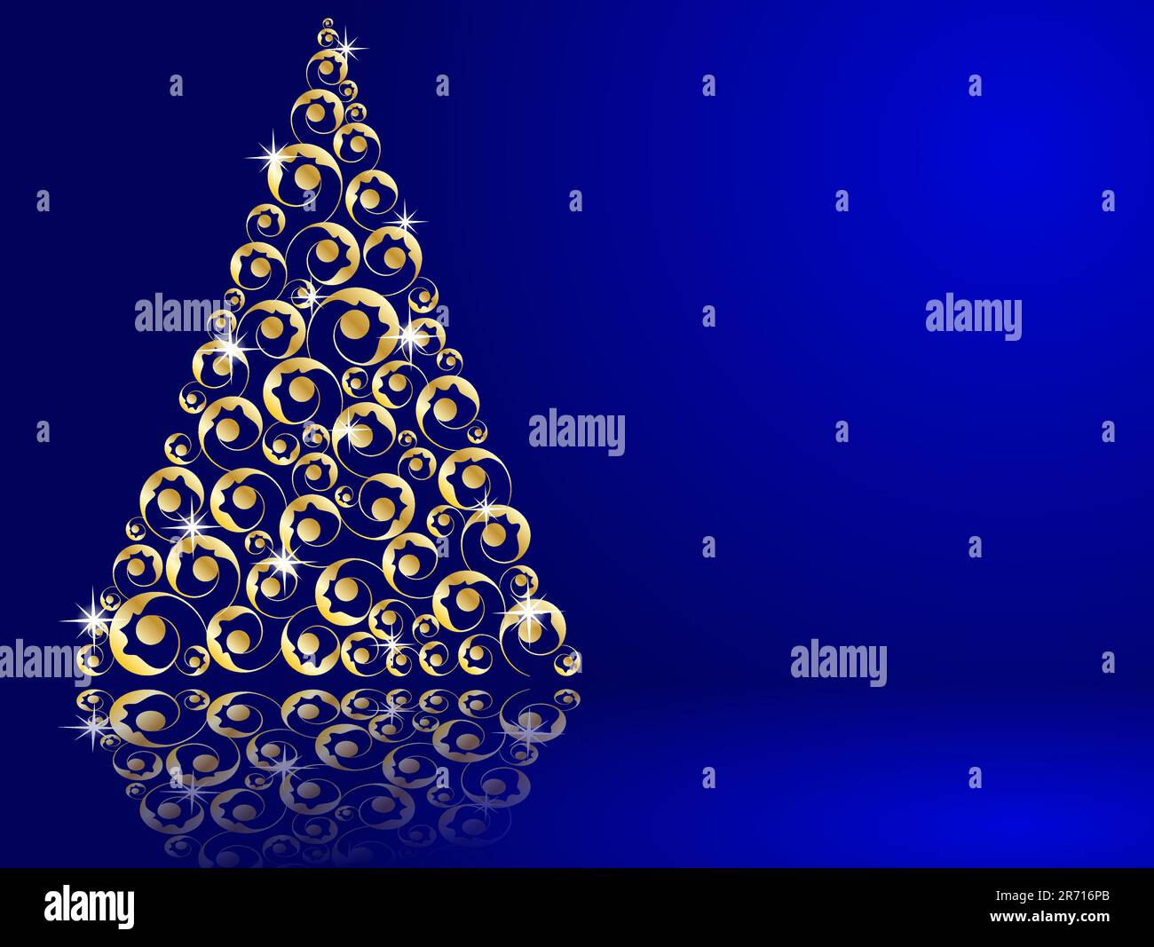 Christmas tree decorative abstraction background Stock Vector Image & Art - Alamy