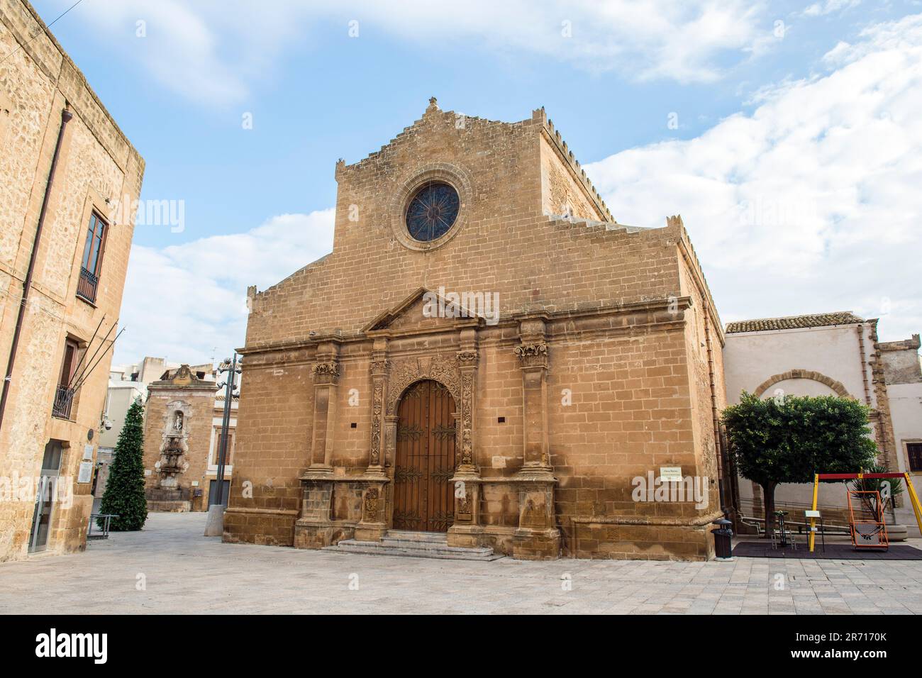 Italy. Sicily. Castelvetrano. Matrice church Stock Photo - Alamy