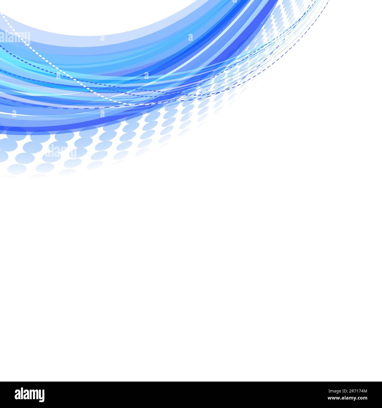 Blue abstract background. Vector Illustration for your design Stock ...