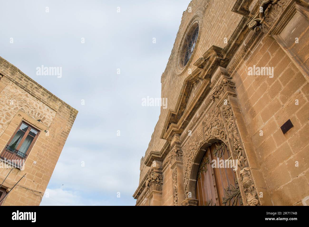 Italy. Sicily. Castelvetrano. Matrice church Stock Photo - Alamy