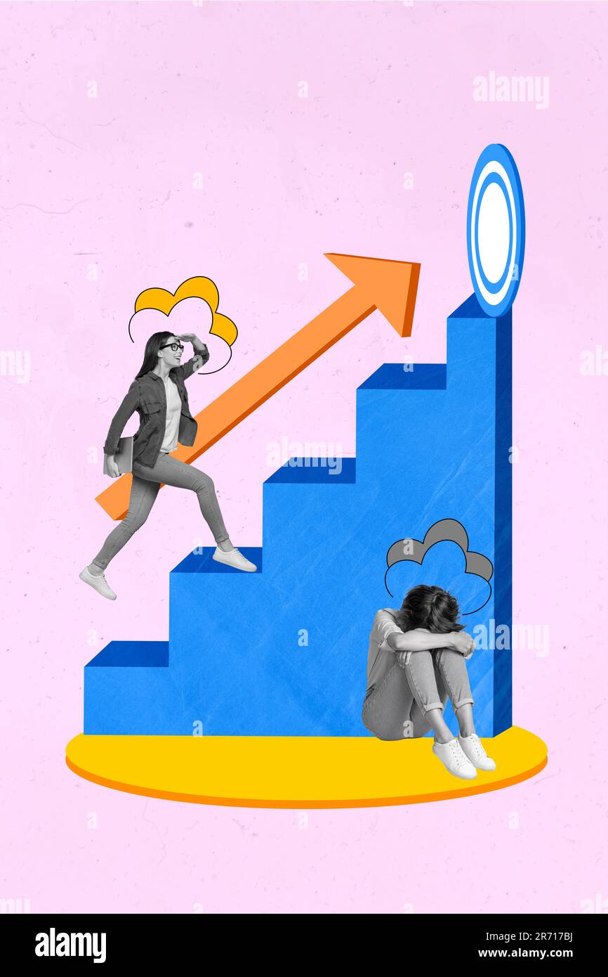 Woman cry stairs hi-res stock photography and images - Alamy